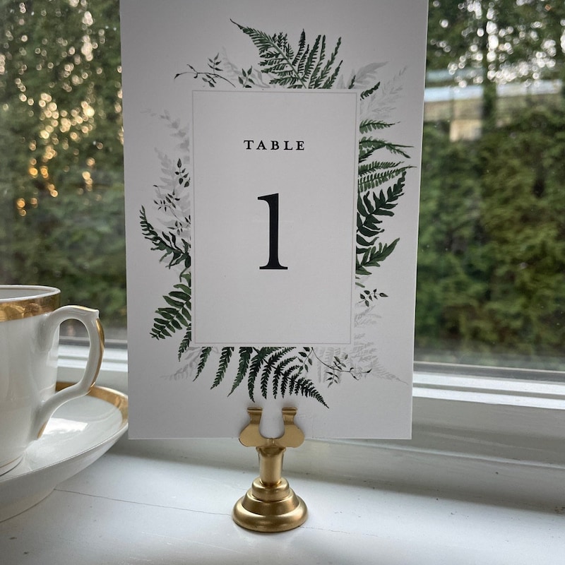 Table Card - Etsy