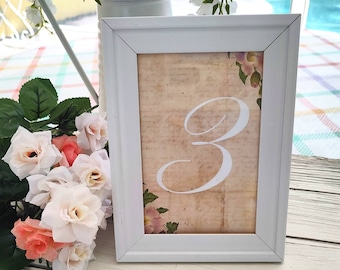 Wedding Table Frames - Etsy