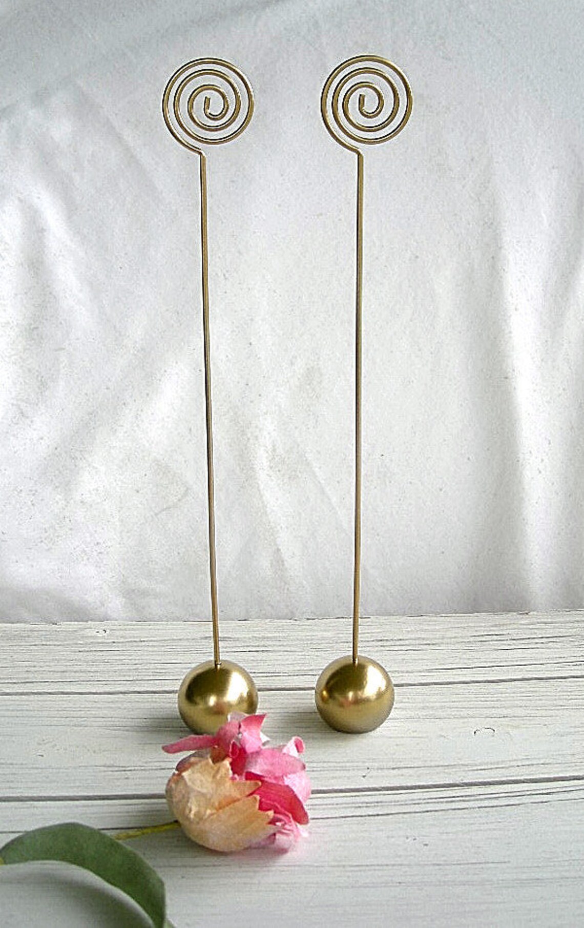 Table Number Holder Wedding Table Card Holder Tall Place Card - Etsy