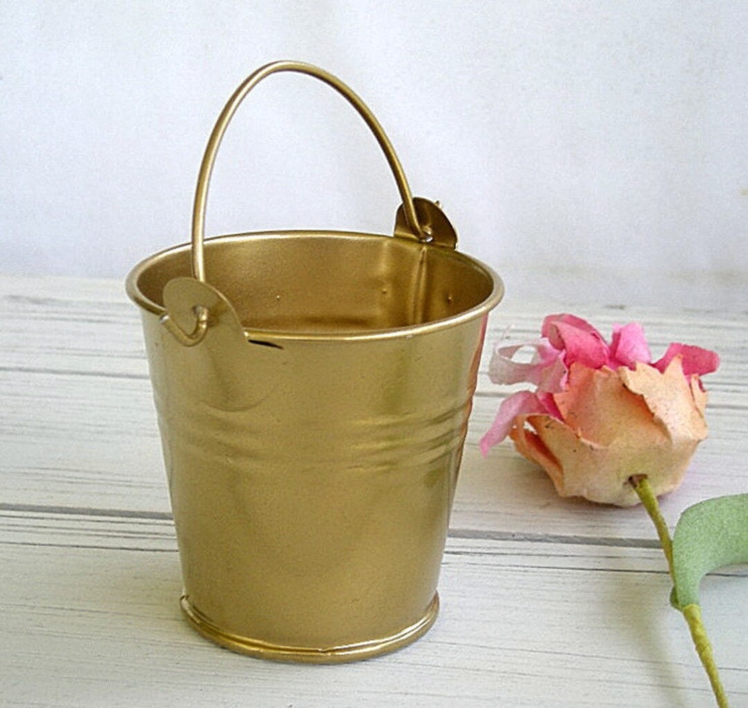 Mini Bucket Favor Wedding Favor Buckets Custom Mini Metal Pail Bucket ...