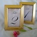 Table Card Frame Frames Gold Wedding Table Number Card Frames Table ...