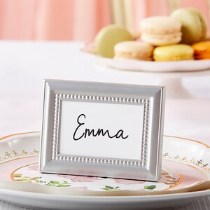 Place Card Holder Frames Mini Gold Frames Wedding Place Card Holder ...