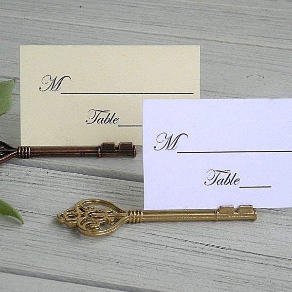 Key Place Cards - Etsy