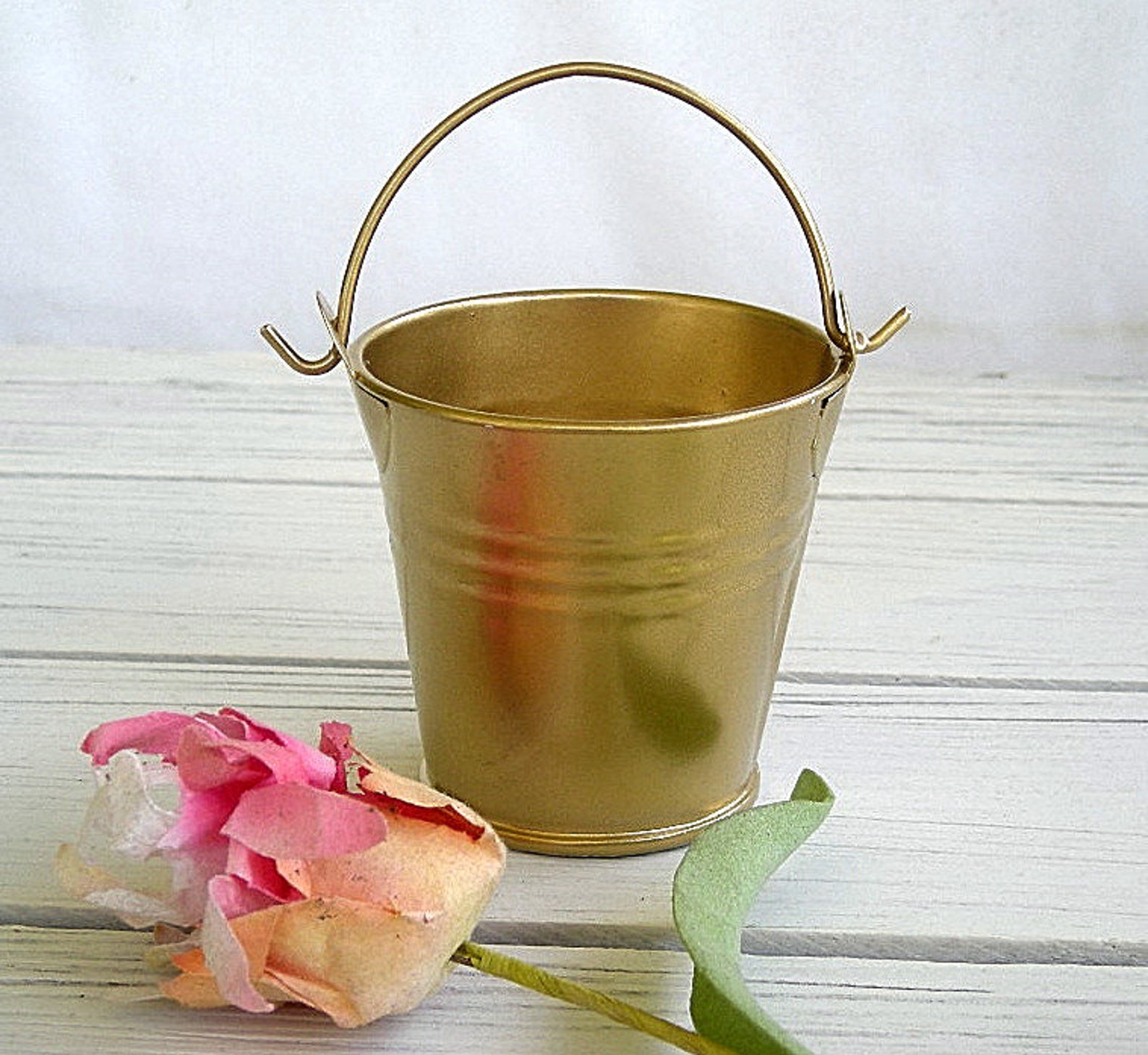 Mini Bucket Favor Wedding Favor Buckets Custom Mini Metal Pail Bucket ...