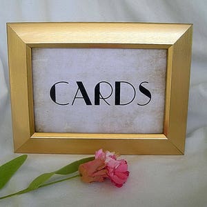 Table Card Frame Frames Gold Wedding Table Number Card Frames Table ...