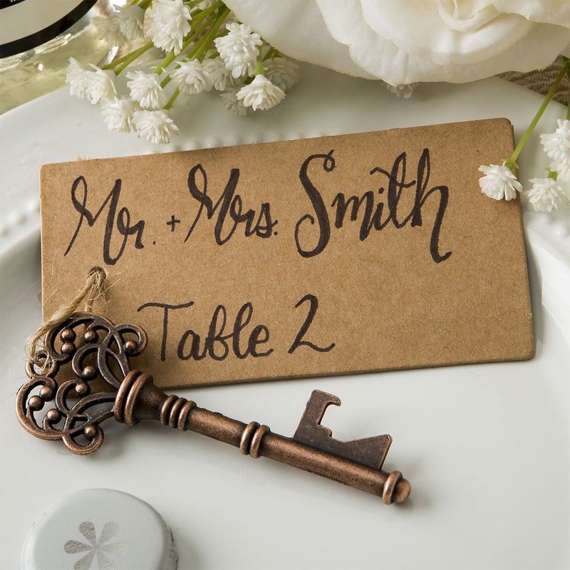 Key Place Cards - Etsy