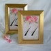 Table Number Frame Gold Table Card Frames Wedding Table Numbers ...