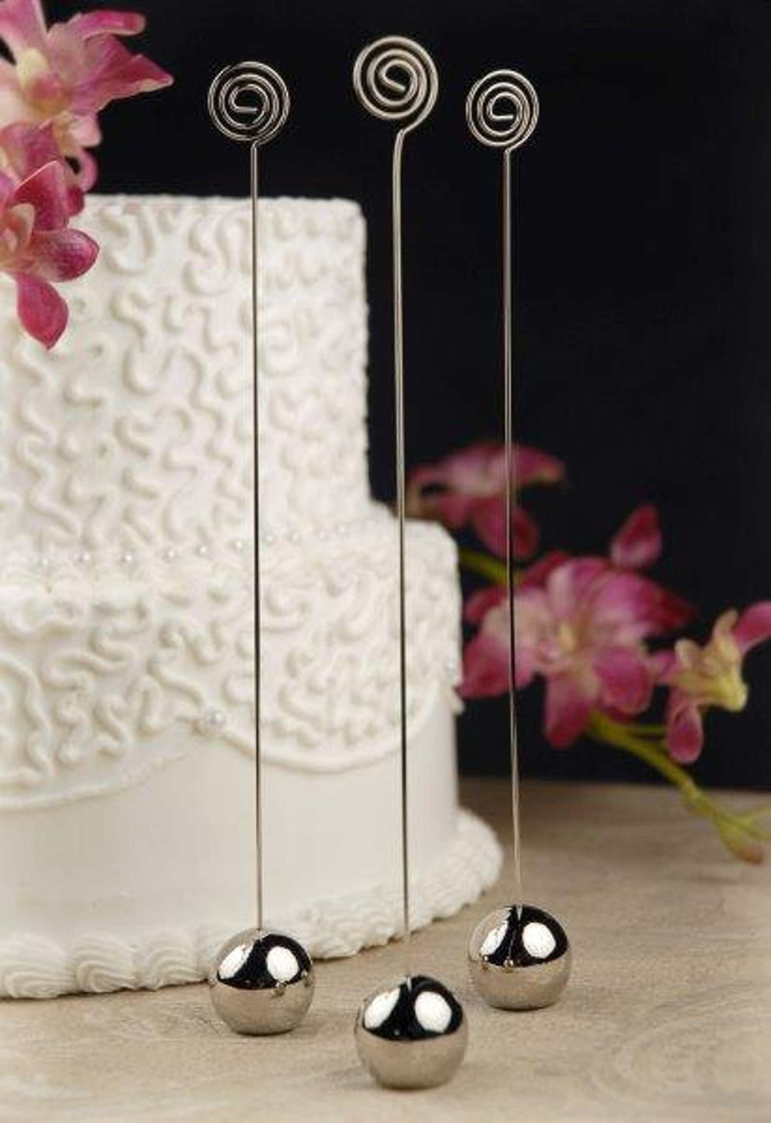 Table Number Holder Wedding Table Card Holder Tall Place Card - Etsy