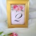 Table Card Frame Frames Gold Wedding Table Number Card Frames Table ...