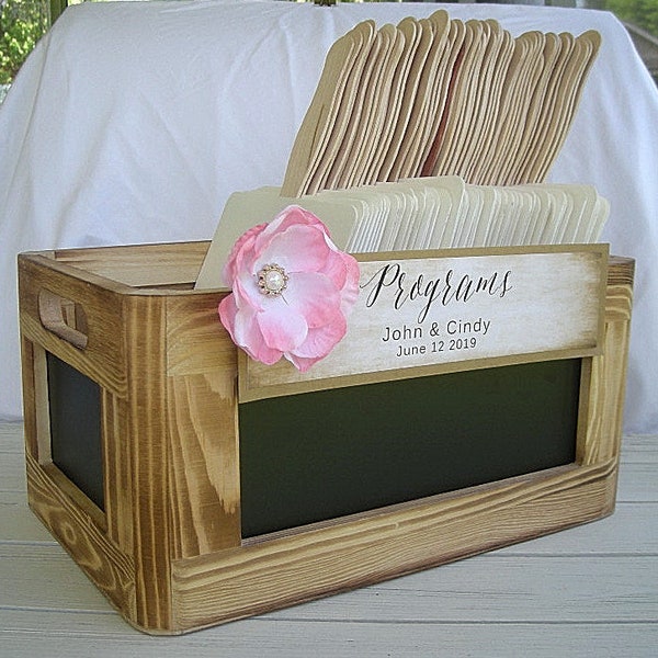 Program Holder - Etsy