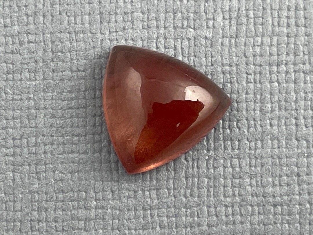 11mm Oregon Sunstone | Triangle Cabochon | Natural American Gemstone ...