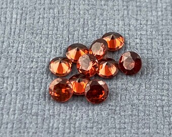 Faceted Garnet | Etsy