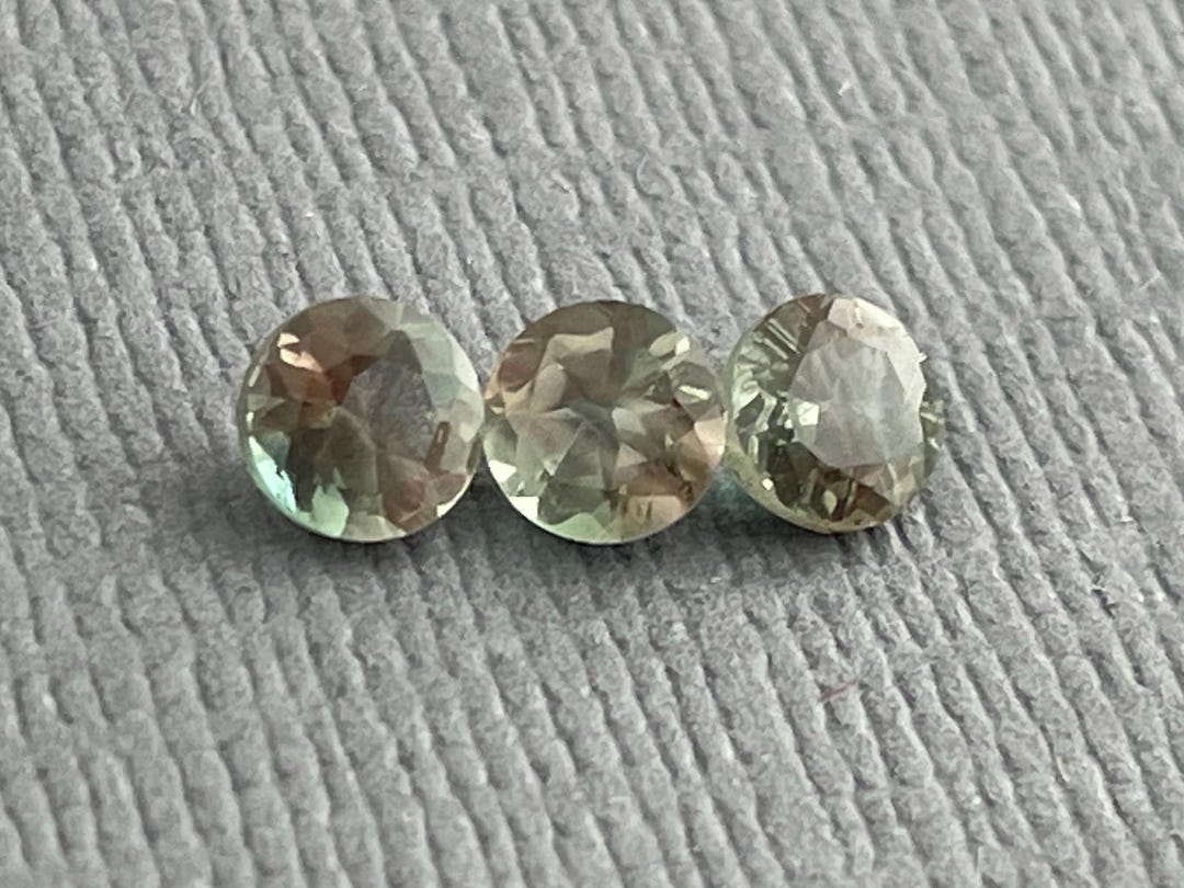 4mm Oregon Sunstone Round Lot | Soft Green Peach Bi-color | OSF202 - Etsy