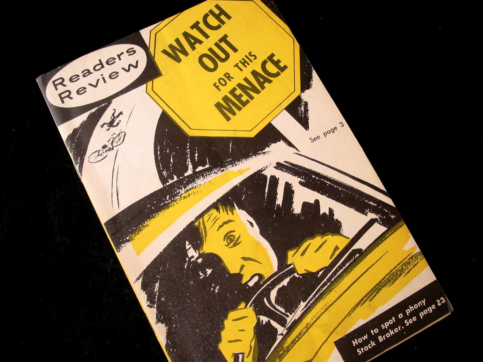Vintage 1950s Readers Review Booklet Watch Out for This Menace 1955 ...