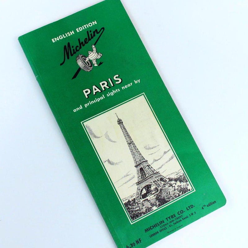 1960s Travel Guide Book - Etsy