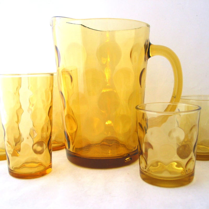 Hazel Atlas Pitcher - Etsy