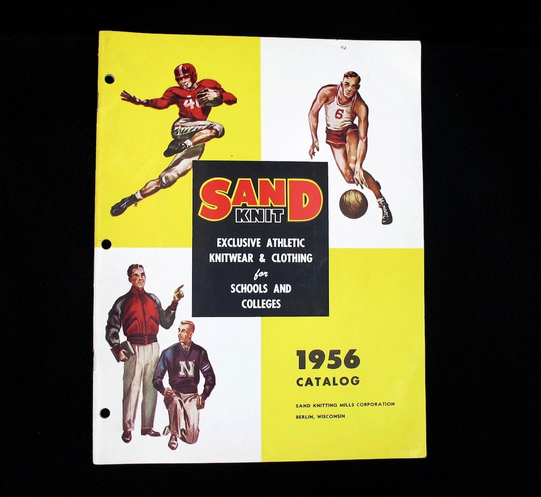 Sand Knit 1956 Catalog | Exclusive Athletic Knitwear and Clothing for ...