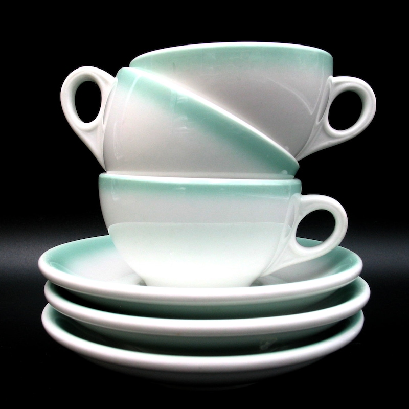 Diner Cup and Saucer - Etsy