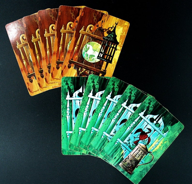 Double Set of Whitman Playing Cards Imperial Bridge Card Set - Etsy