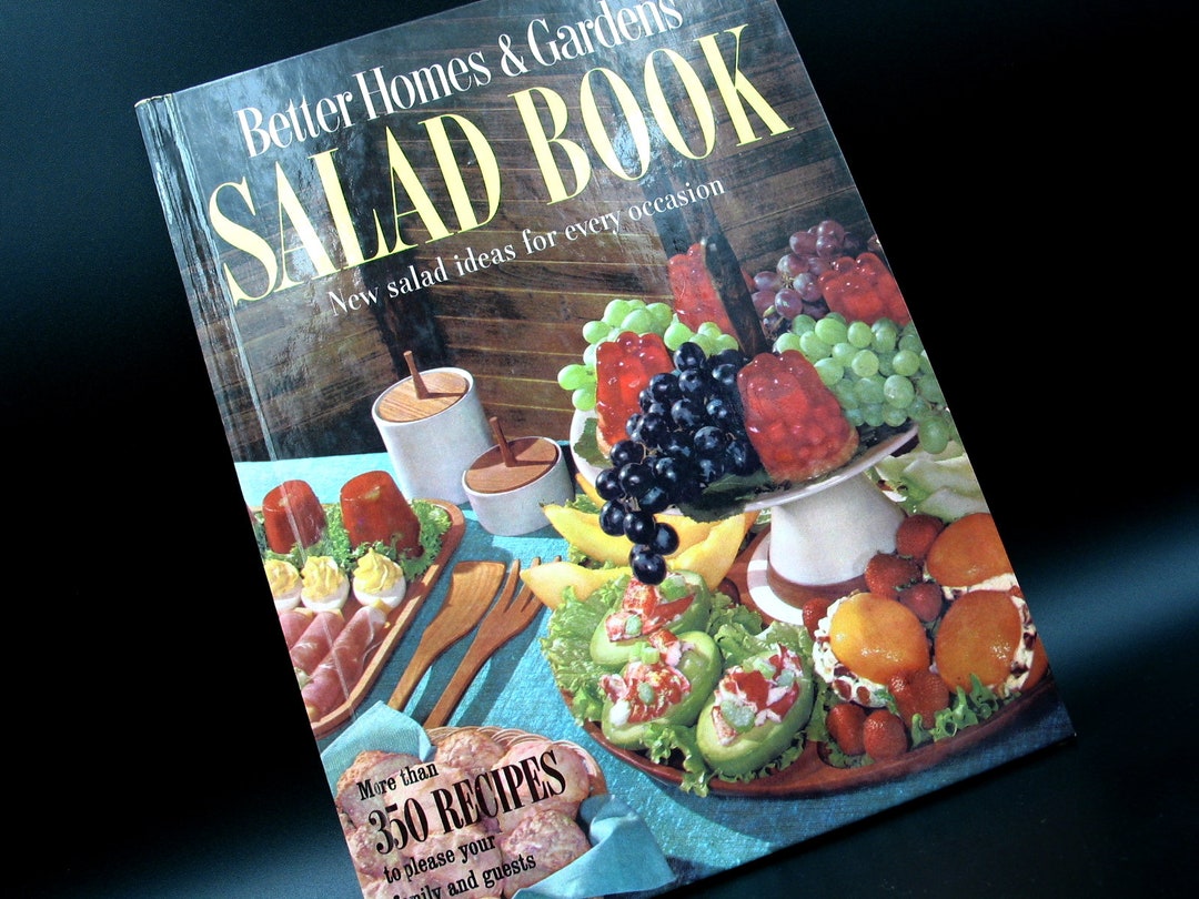 1958 Salad Book Cookbook by Better Homes and Gardens Vintage 1950s ...