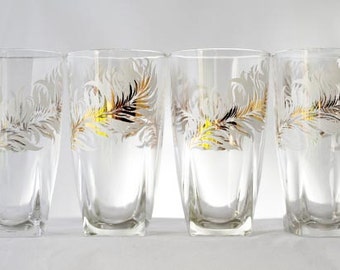 1950s Vintage Drinking Glasses - Etsy