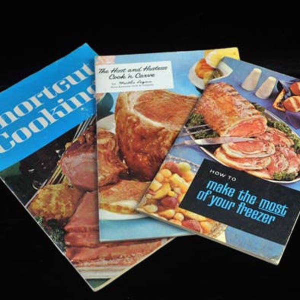 Vintage Cookbook Set - Etsy