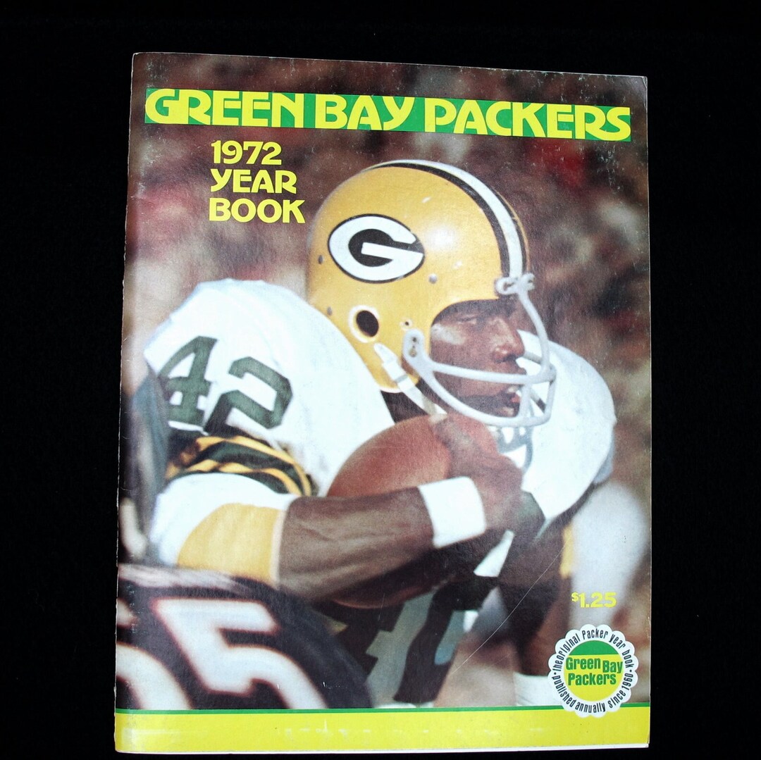 Green Bay Packers 1972 Yearbook | Dan Devine John Brockington Macarthur ...