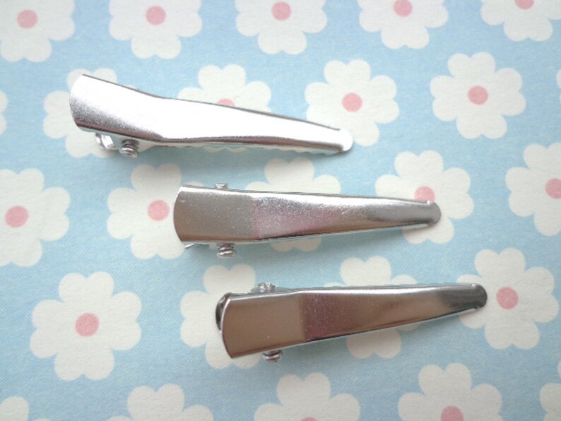 50 Pcs 35mm Single Prong Alligator Pinch Clips With Teeth - Etsy