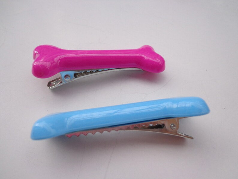 50 Pcs 10 Colors Bone Hair Clips Mixed Colors - Etsy Canada