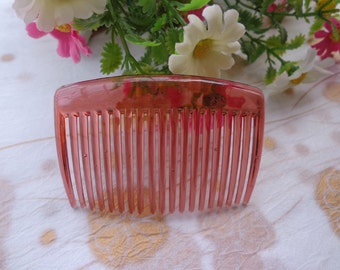 20pcs Hair Combs,transparent Plastic Hair Combs 19 Teeth 66mmx45mm ...