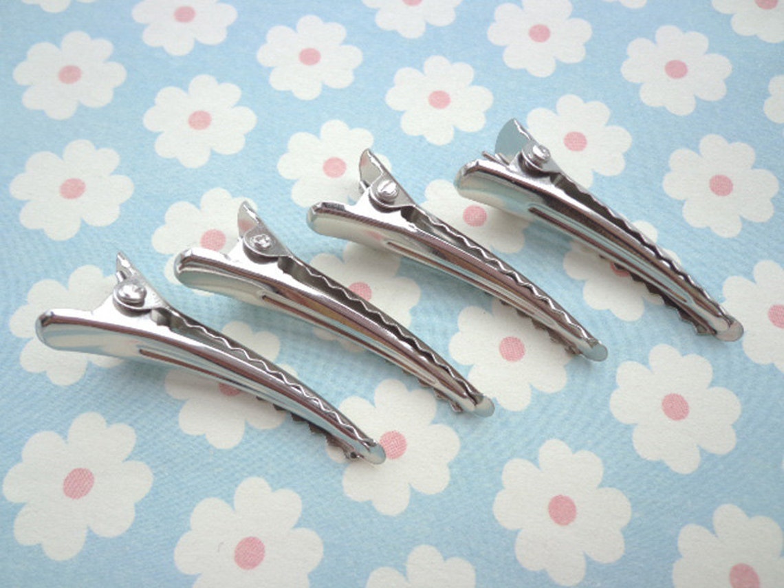 50 Pcs 35mm Single Prong Alligator Pinch Clips With Teeth - Etsy