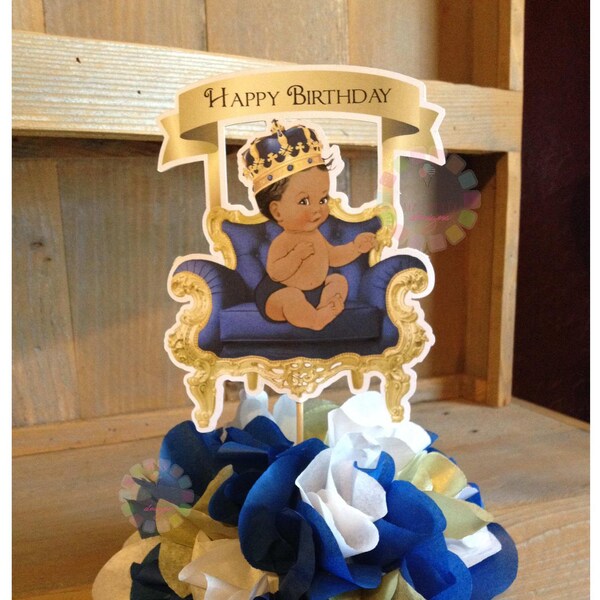 Royal Prince Baby Shower Decorations - Etsy