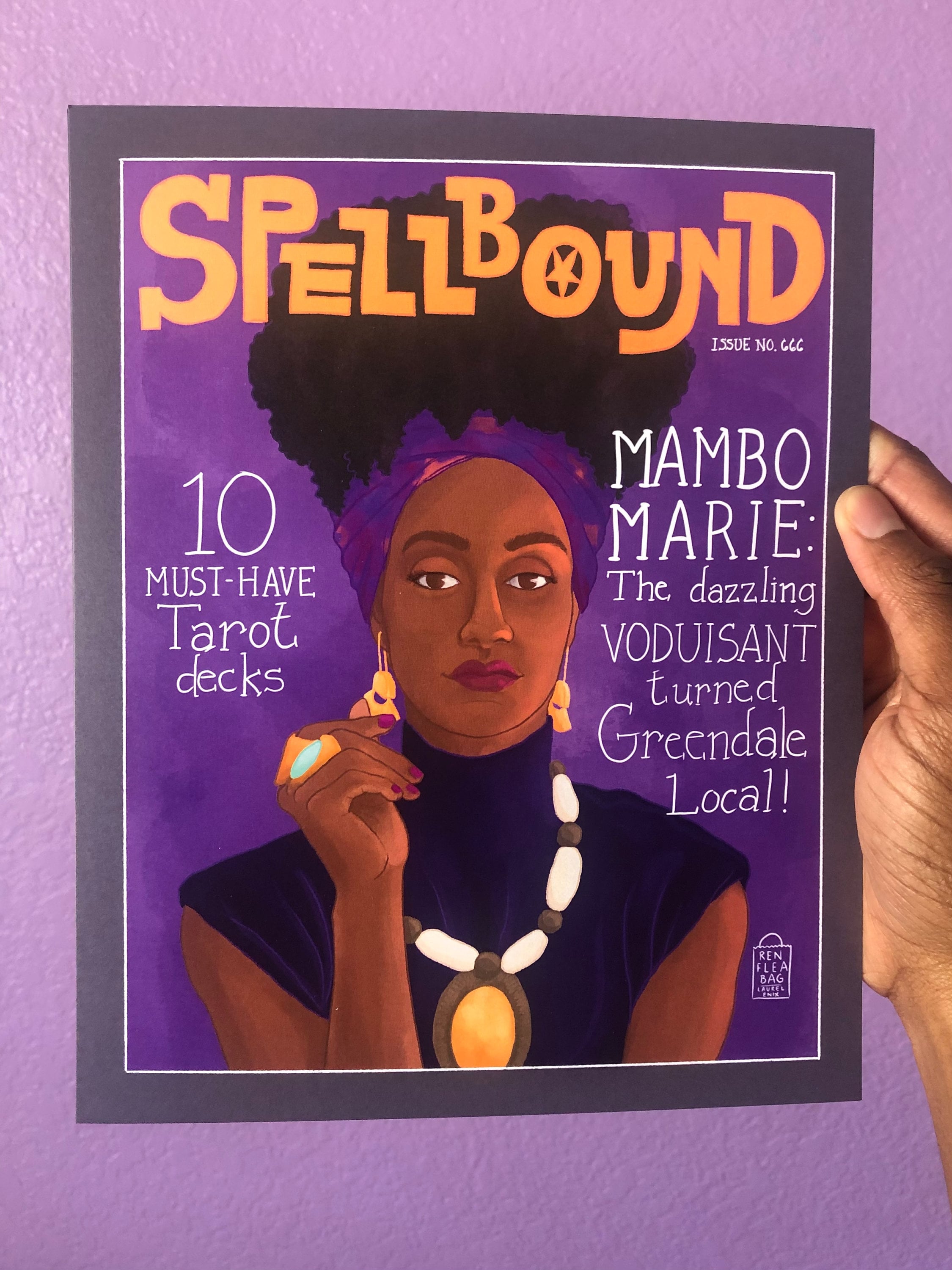 Mambo Marie Chilling Adventures of Sabrina Art Print - Etsy