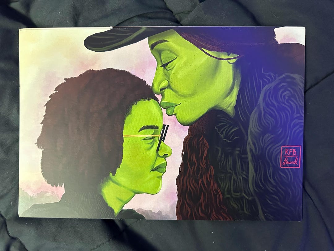 Elphaba’s Inner Child - Art Print - Etsy