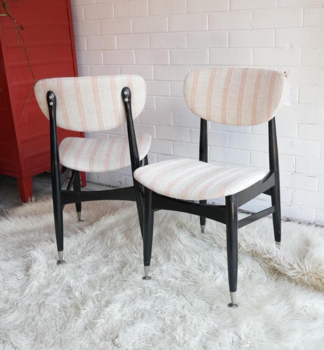Chiswell Matchstick Style Dining Chairs With Ebonized Frames PICK UP ...