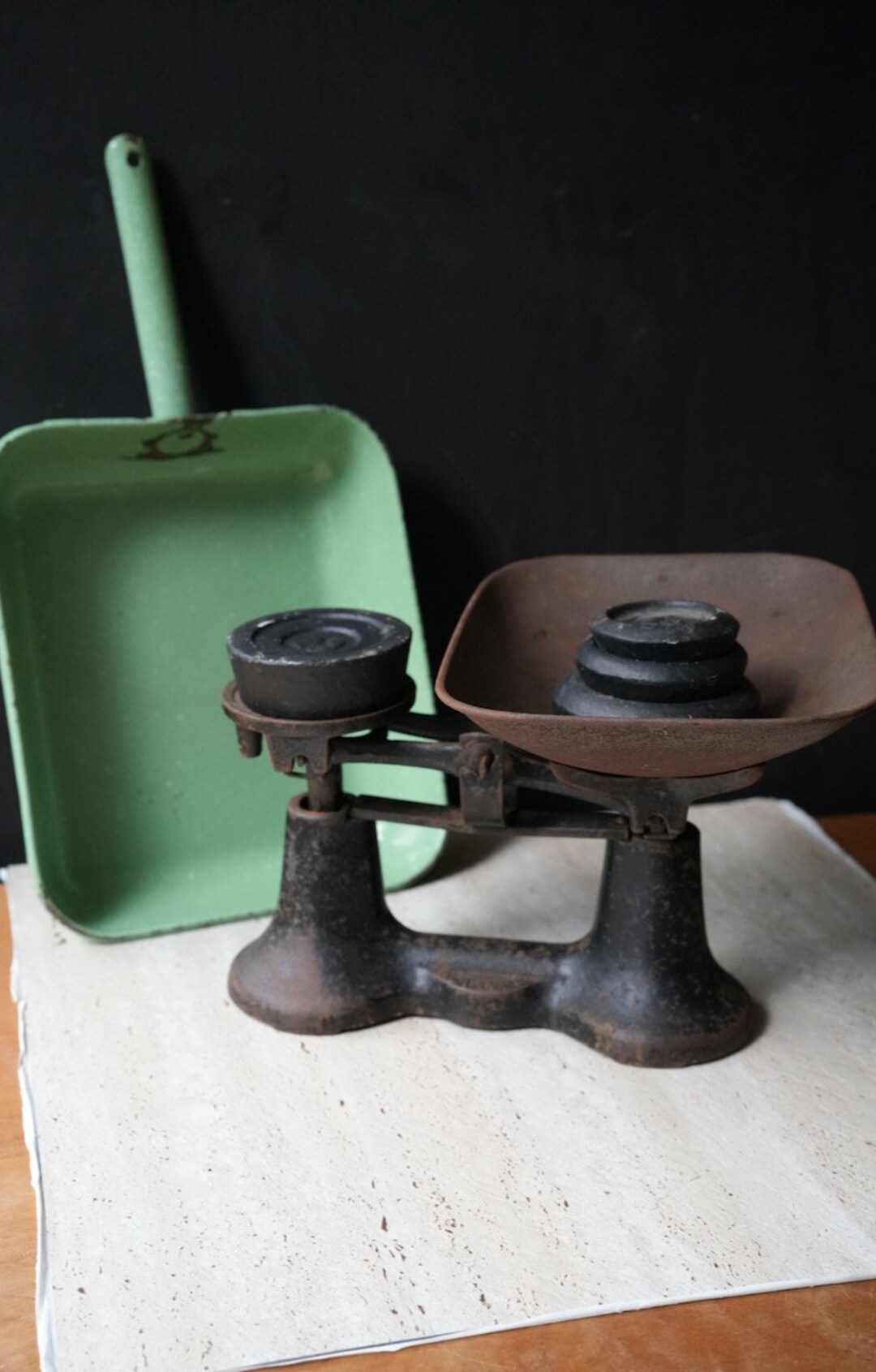 Vintage Cast Iron Metters Sydney Kitchen Scales With Weights - Etsy