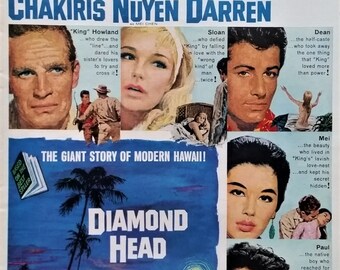 Diamond Head Poster - Etsy