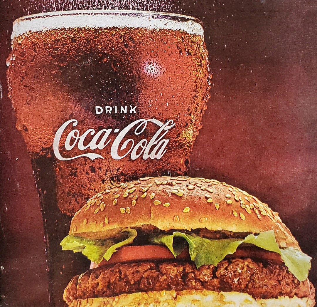 Classic Coca-cola Burger Everything 60s Taste Never Get Tired of ...