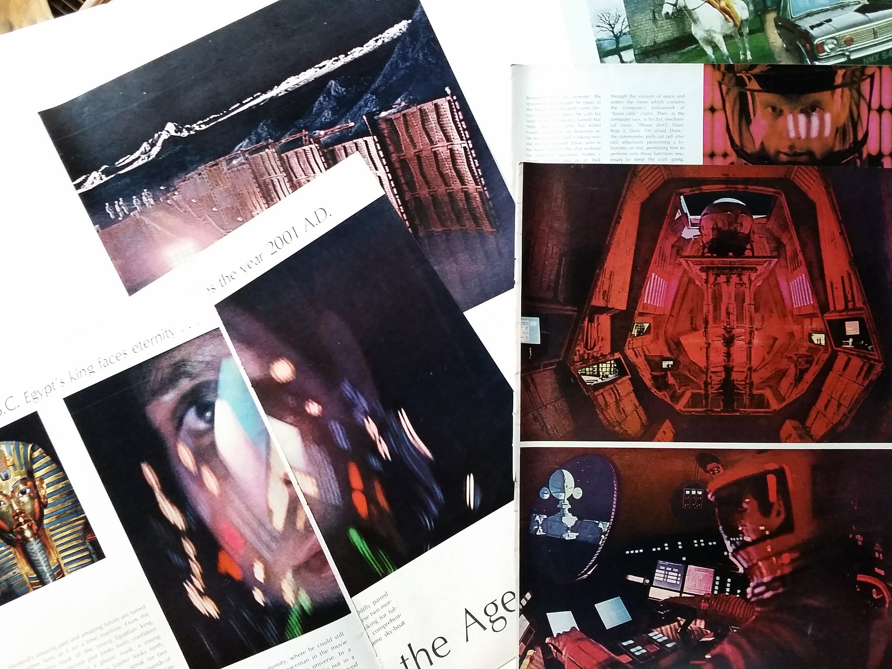 Sci-fi Classic Stanley Kubrick Movie Stills '2001: A Space Oddyssy ...