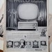 TV Set Art Philco 'predicta' Table TV 1958 BW Art Deco Mid-century ...
