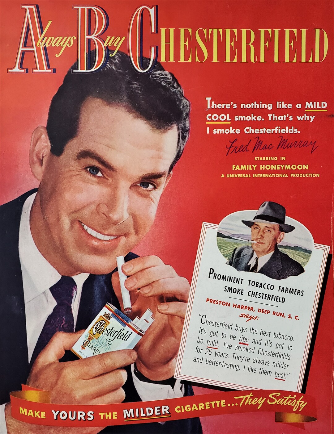 Fred Macmurray 'My Three Sons' 40s-60s Movie Actor - Etsy Österreich