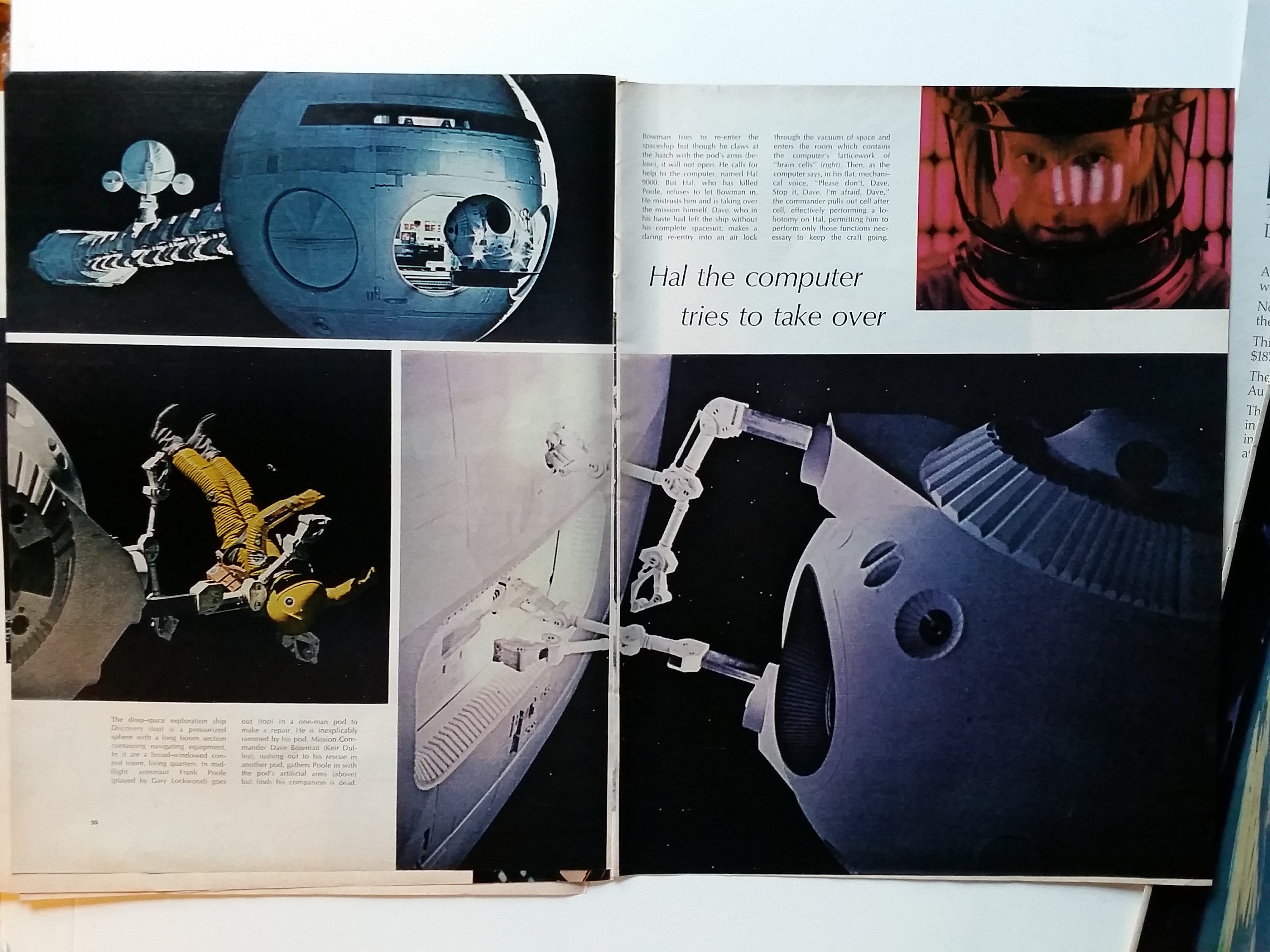 Sci-fi Classic Stanley Kubrick Movie Stills '2001: A Space Oddyssy ...