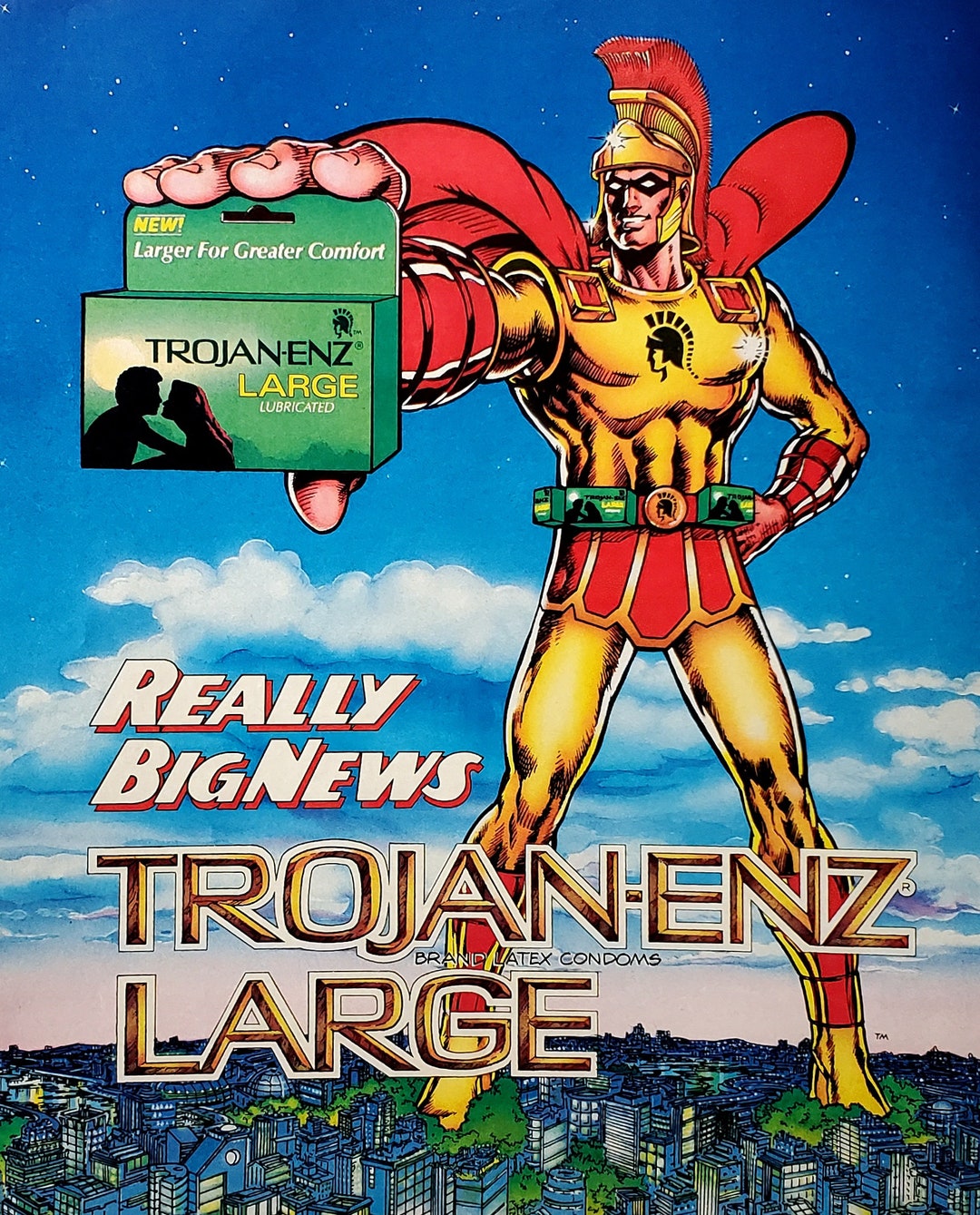 Trojan Man Superhero USC California Mascot Condoms Wing Man College ...