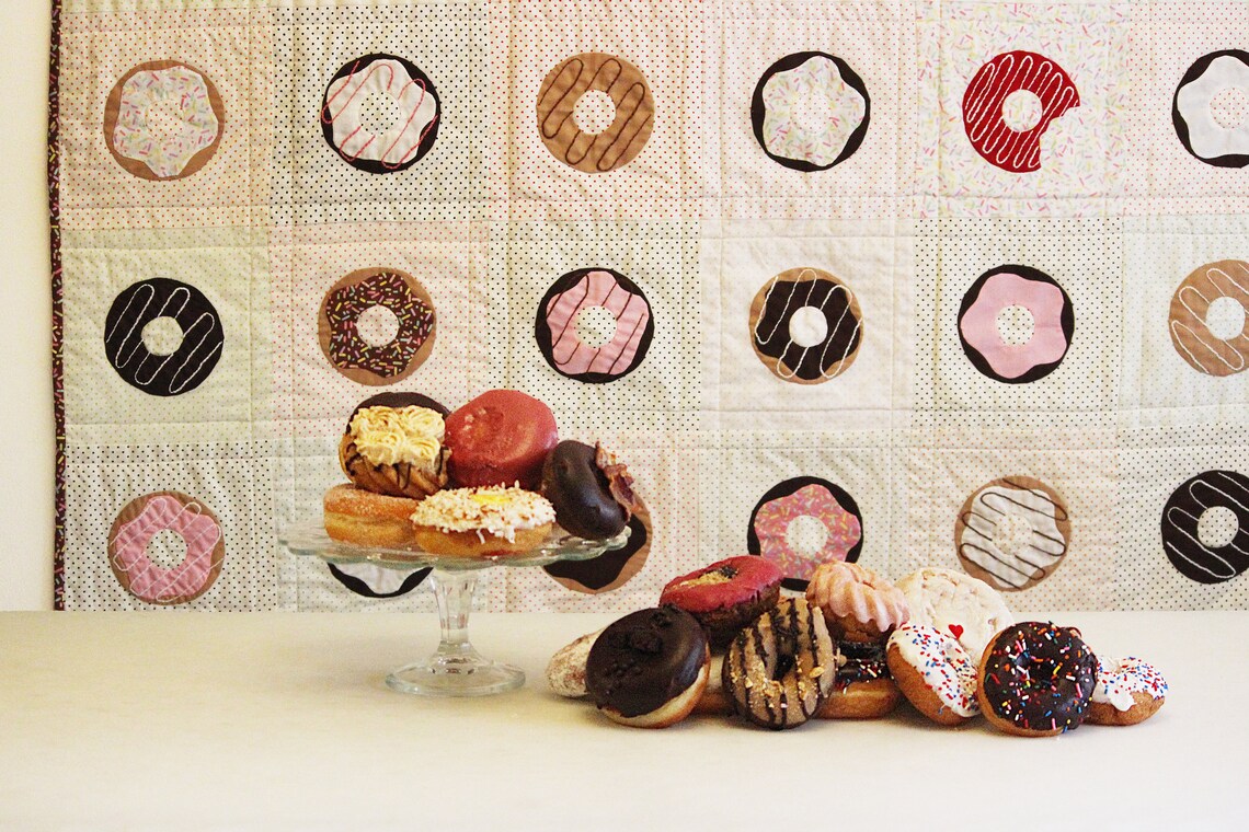 Donut Wall PDF Quilt Pattern - Etsy