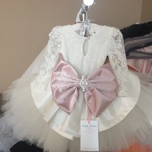 ELLEN DRESS - Flower Girl Dress - Lace Dress - Tea Party Dress - Big ...