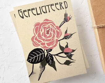 Gefeliciteerd | Etsy