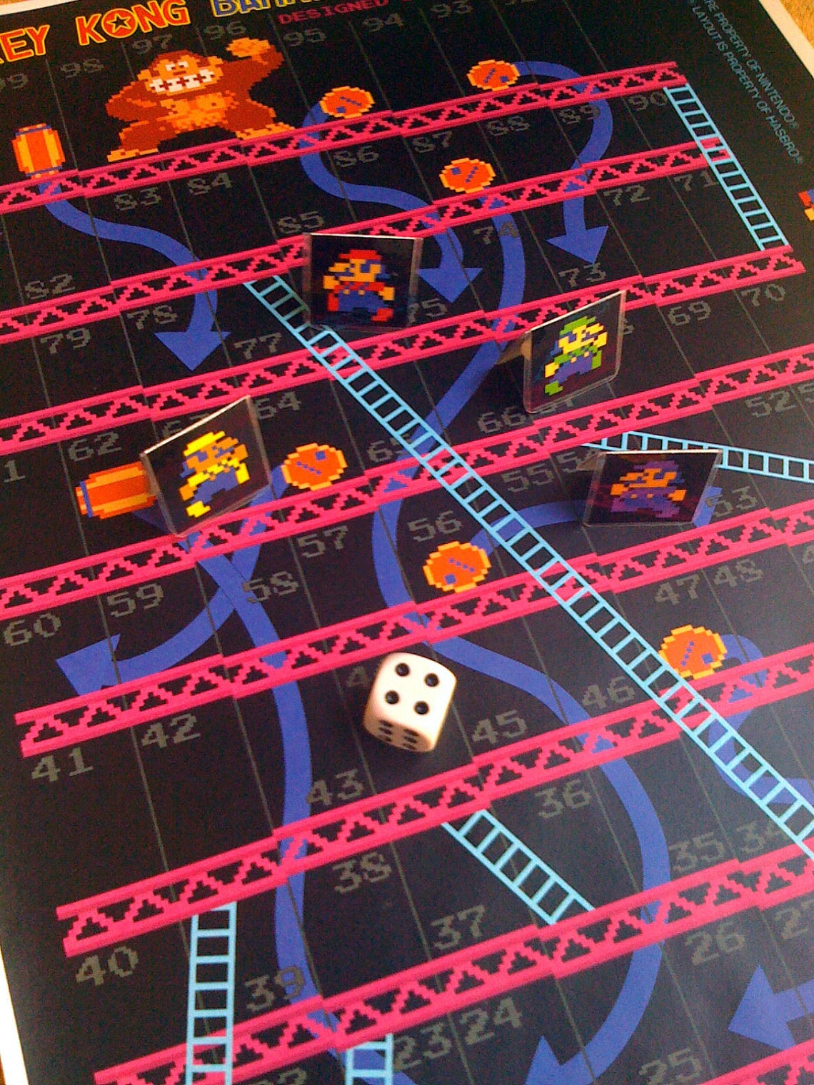 Donkey Kong Boardgame - Printable - Etsy