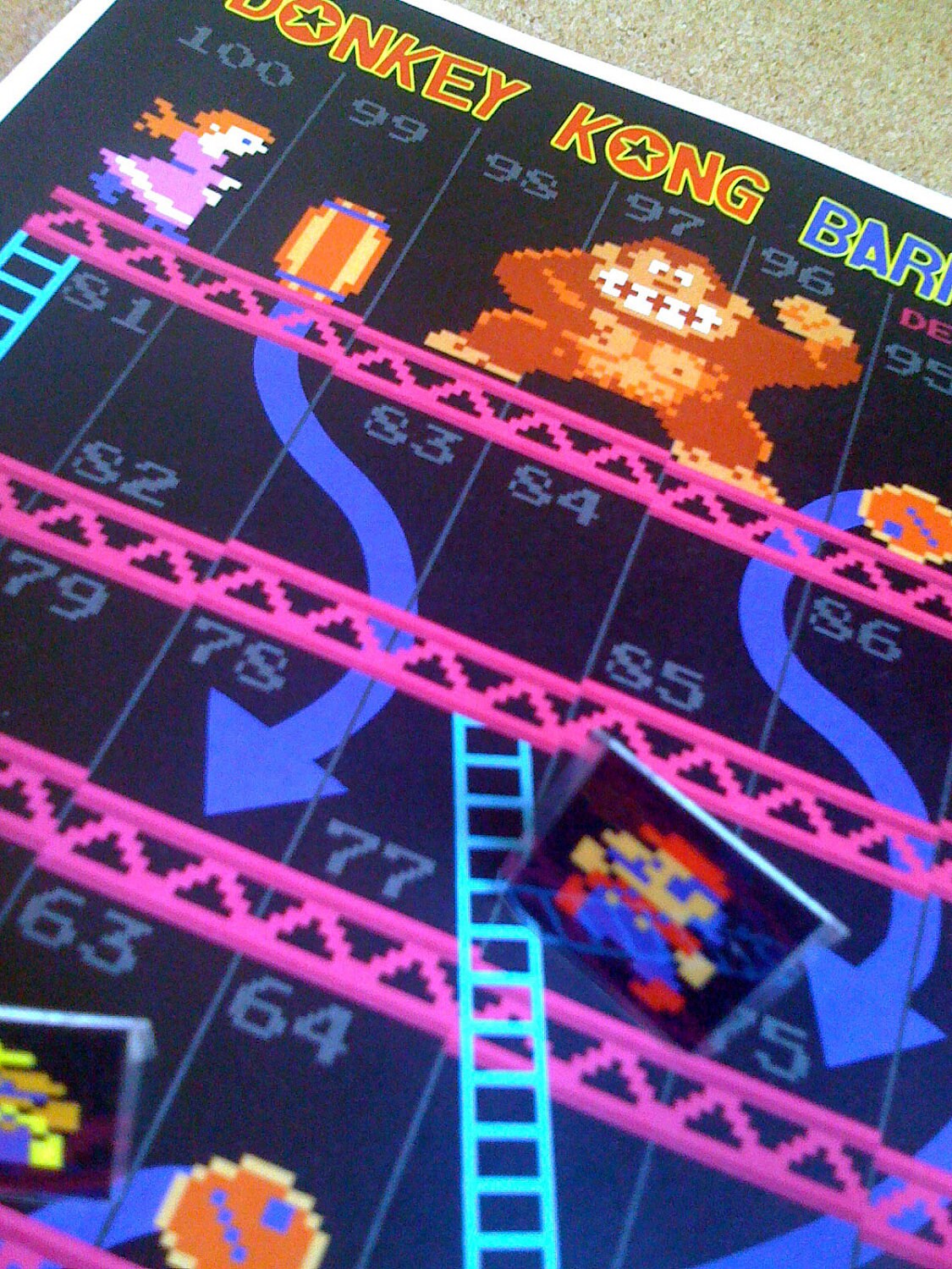 Donkey Kong Boardgame - Printable - Etsy