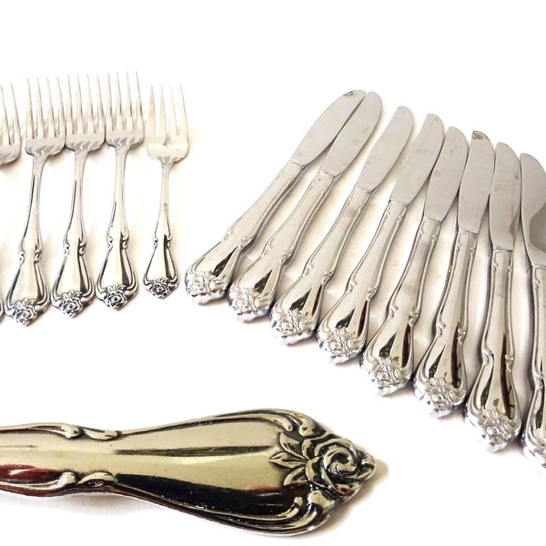 Oneida My Rose Betty Crocker Stainless Flatware - Etsy