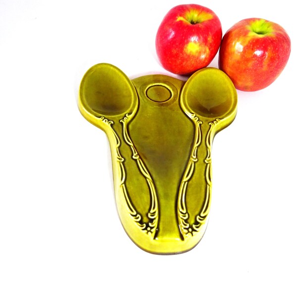 Double Spoon Rest - Etsy